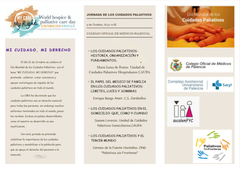 Jornada de los cuidados paliativos – Paliativos Sin Fronteras